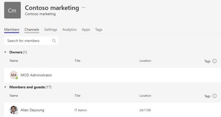 Microsoft Teams – Converting a Team Membership from Static to Dynamic ...